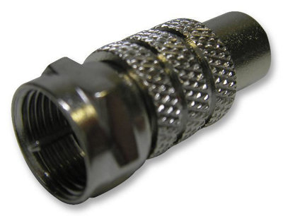 PRO SIGNAL - Adaptor, F Type Plug to Phono Socket