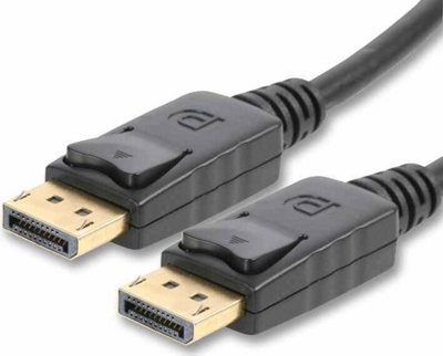 PRO SIGNAL - DisplayPort 1.2 Male to Male Lead, 0.5m Black