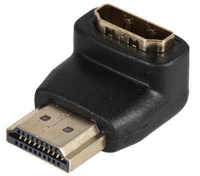 PRO SIGNAL - HDMI Adaptor, Socket to Plug, 90 Degree