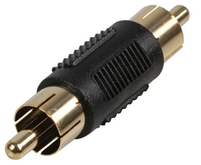 PRO SIGNAL - RCA Phono Plug To RCA Phono Plug Adaptor | DIY at B&Q