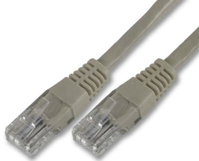 PRO SIGNAL - RJ45 Male to Male Cat6 UTP Ethernet Patch Lead, 1m Grey ...