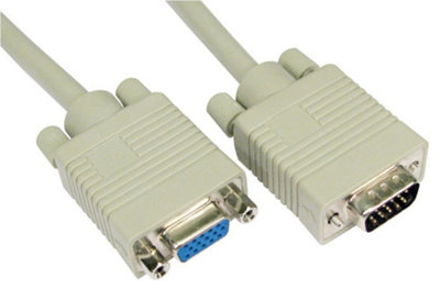 PRO SIGNAL - SVGA Lead, Male to Female, 0.5m | DIY at B&Q