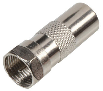 PRO SIGNAL - TV Plug To F Type Plug Adaptor | DIY at B&Q