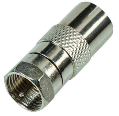 PRO SIGNAL - TV Socket to Male F Plug Adaptor