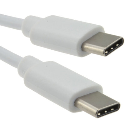 PRO SIGNAL - USB 2.0 Type-C to USB Type-C Cable, 3m White | DIY at B&Q