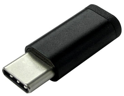 PRO SIGNAL - USB-C to Male Micro USB B Female USB 2.0 Adaptor
