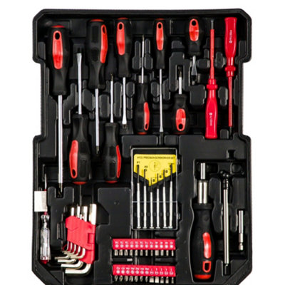 Pro Splash Portable Tool Kit, 499-Piece Kit, with Wheels. Essential DIY ...