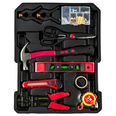 Pro Splash Portable Tool Kit, 499-Piece Kit, with Wheels. Essential DIY ...