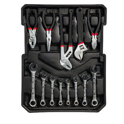 Pro Splash Portable Tool Kit, 499-Piece Kit, with Wheels. Essential DIY ...