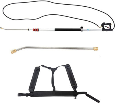 Pro Splash Telescopic Gutter Lance for Watering and Cleaning, Clean ...