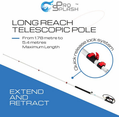 Pro Splash Telescopic Gutter Lance for Watering and Cleaning, Clean ...