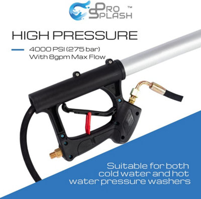 Pro Splash Telescopic Gutter Lance for Watering and Cleaning, Clean ...
