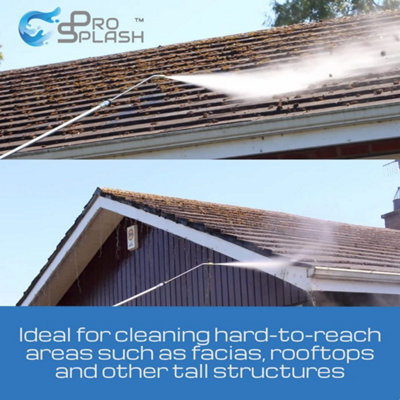 Pro Splash Telescopic Gutter Lance for Watering and Cleaning, Clean ...