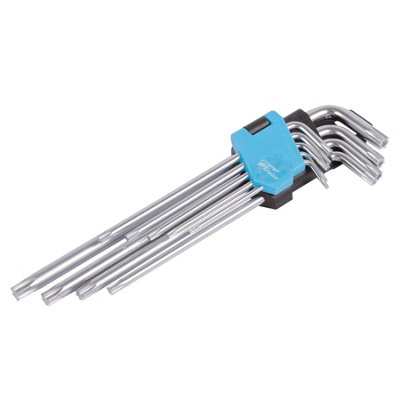 Pro User 9pc Steel Metric Long Torx Key Set