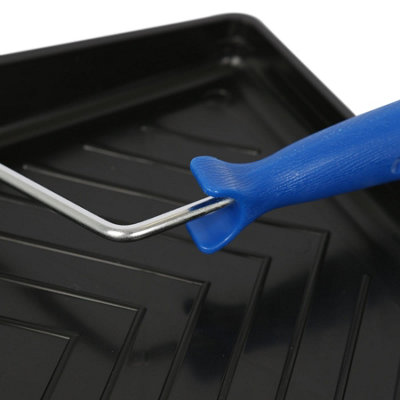 Pro User Paint Roller & Tray Set - 7" (18cm) - White