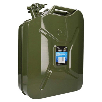 Pro User Steel Jerry Can - 20L - Green