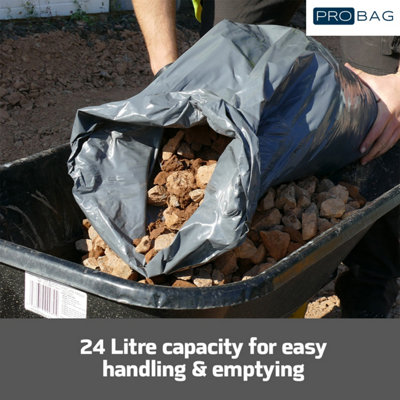 PRObag - Polythene Rubble Sacks - ULTRA Heavy Duty Rubble Bags - Extra ...