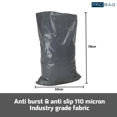PRObag - Polythene Rubble Sacks - ULTRA Heavy Duty Rubble Bags - Extra ...