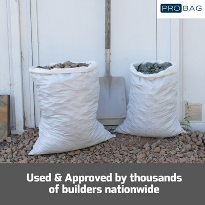 PRObag - Rubble Sacks - SUPER HEAVY DUTY - Industrial Grade Woven ...
