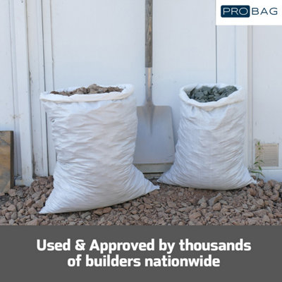 PRObag- Woven Rubble Sacks - HEAVY DUTY - Industrial Grade Builders ...