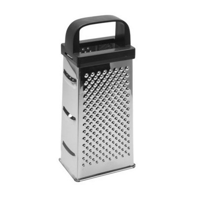 Probus Pyramid Grater Black/Stainless Steel (20.5 x 9 x 6.6cm) | DIY at B&Q