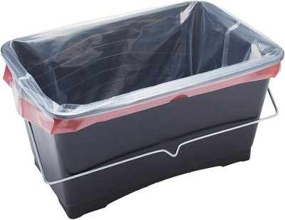 ProDec 10 pcs 15 litre Recycled Plastic Paint Scuttle Liners for Quick ...