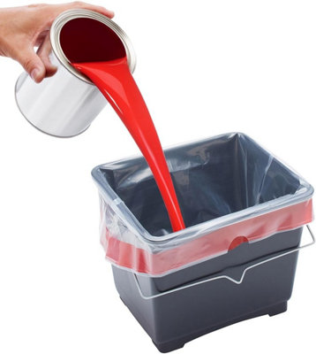 ProDec 10 pcs 5 litre Recycled Plastic Paint Scuttle Liners for Quick ...