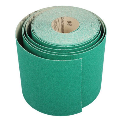 ProDec 10m Roll Green Aluminium Oxide Abrasive Sanding Paper for Sanding