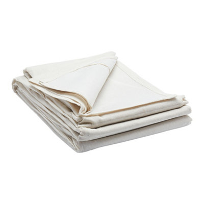ProDec Advance 24' x 3' Water Resistant Protector Cotton Dust Sheet