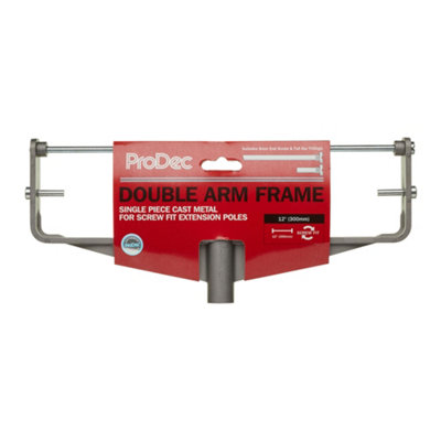 Prodec Cast Metal Double Arm Paint Frame 12 inch