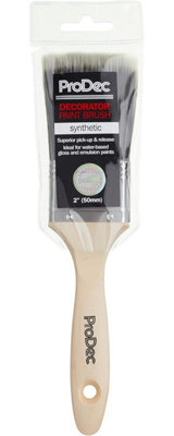 ProDec Decorator Synthetic Paint Brush for a Smooth Finish Painting ...