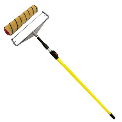 ProDec Duke 12" Inch Roller Paint Sleeves + Metal Double Arm Frame ...