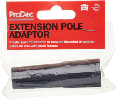 ProDec Extension Pole Adaptor - Converts Screw Fit Extension Poles to ...