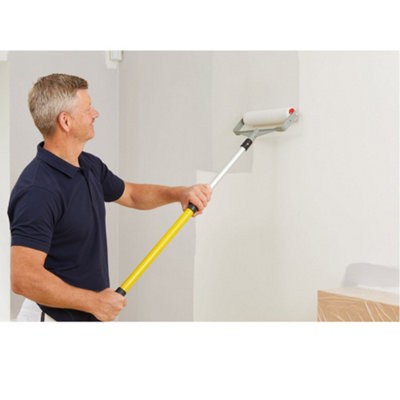ProDec Mohawk 12" Microfibre Short Pile Paint Roller + Frame +Extention ...