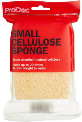 ProDec Super Absorbent Cellulose Sponge Holds 20x Its Weight in Water ...