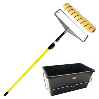 ProDec Thunder 15" Medium Pile Acrylic Roller + Double Arm Frame ...