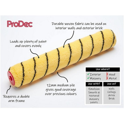 ProDec Thunder 15" Medium Pile Acrylic Roller + Double Arm Frame ...