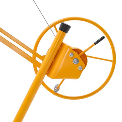 Profession Mobile Drywall Hoist Plasterboard Lifter Caster Panel Sheet ...