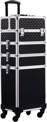 Professional 4-in-1 Makeup Trolley Large Beauty Make up Trolley ...