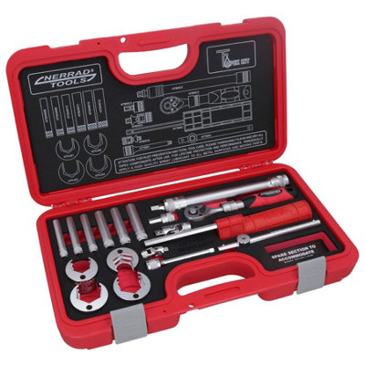 Professional Advanced Tapex Tap Wrench Kit for Bath Basin Monobloc Taps ...
