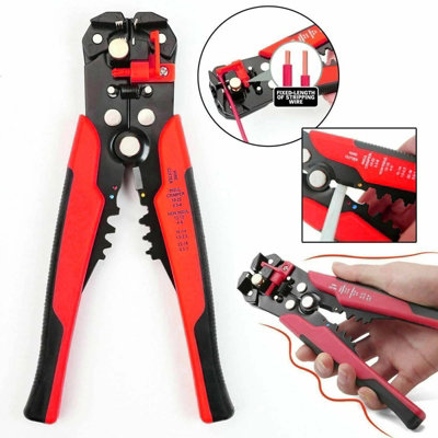 Professional Automatic Wire Striper Cutter Stripper Crimper Pliers ...