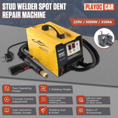 Professional Car Body Dent Repair Spot Welder & Panel Puller Kit 3KW ...