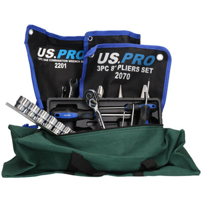 Professional Classic Car AF Tool Kit Sockets Spanners Screwdrivers ...