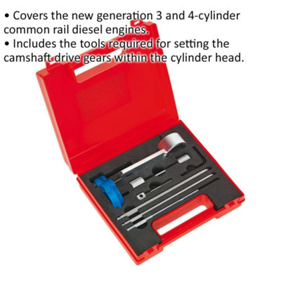 Professional Common Rail Diesel Engine Timing Tool Kit for VW 1.4 1.6 2.0D