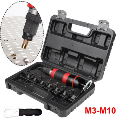 Professional Electric Drill Rivet Rivnut Nut Gun Adapter Insert Tool ...