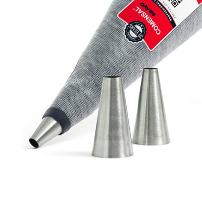 Professional Grouting/Pointing Bag with 3 Tips - 8,10,12mm | DIY at B&Q