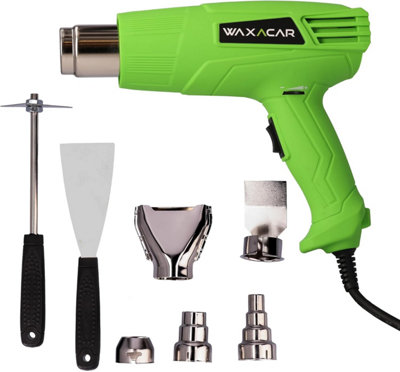 Professional Heat Gun, Adjustable Temperature Settings, 2000W, 80-600 C ...