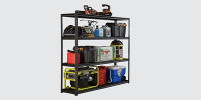 Professional Heavy Duty 4-Tier Wire Rack Garage Utility Shelving Unit ...