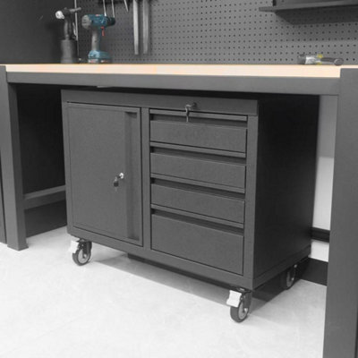 Professional Heavy Duty Lockable Garage Utility Workshop Metal Tool ...