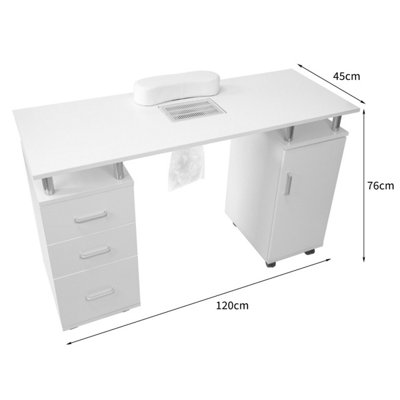 Professional Manicure and Nail Technician Table